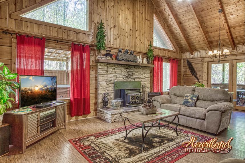 Cozy Den :: Heartland Cabin Rentals