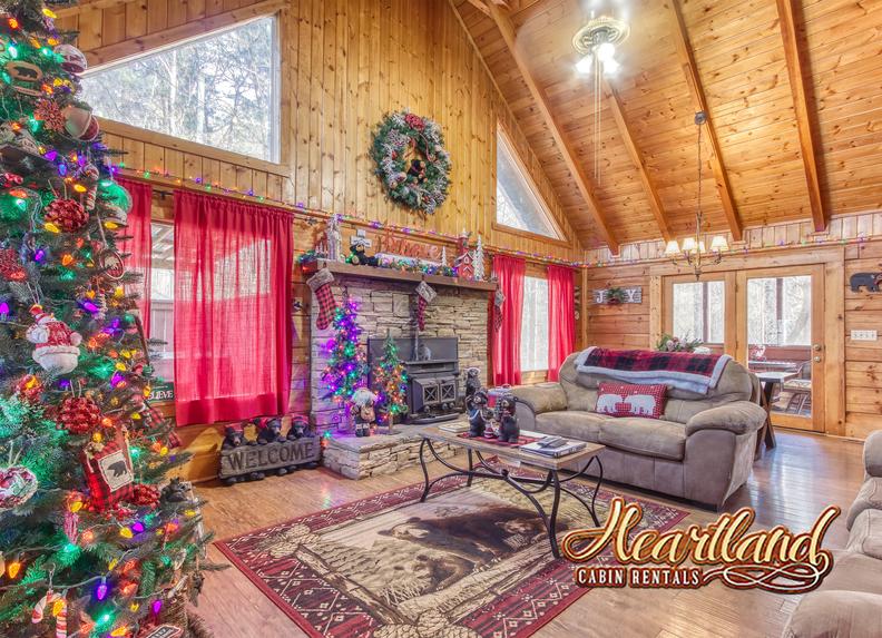 Cozy Den - Cabins - Sleeps 1-6 - Heartland Cabin Rentals