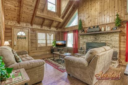 Cozy Den :: Heartland Cabin Rentals